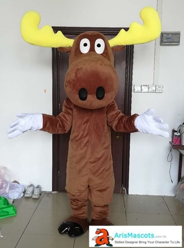 Moose mascot costume christmas mascots holiday mascots for sale