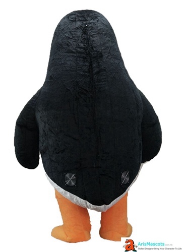adult fancy inflatable Madagascar Penguin mascot panda mascot costume ...